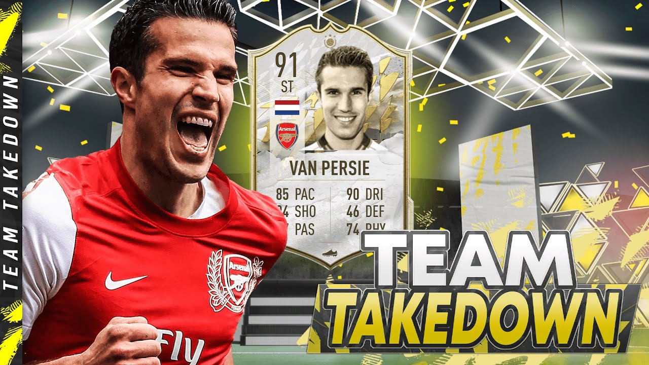 Prime Robin Van Persie Team Takedown! - YouTube