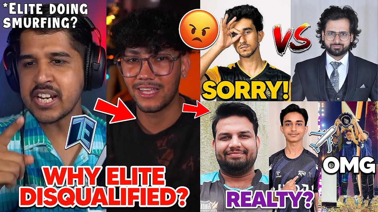 Desi Gamers on team elite disqualification 🚨 Tahirfuego sorry to Fozyajay Ewc champions, Jonty 😱 ...