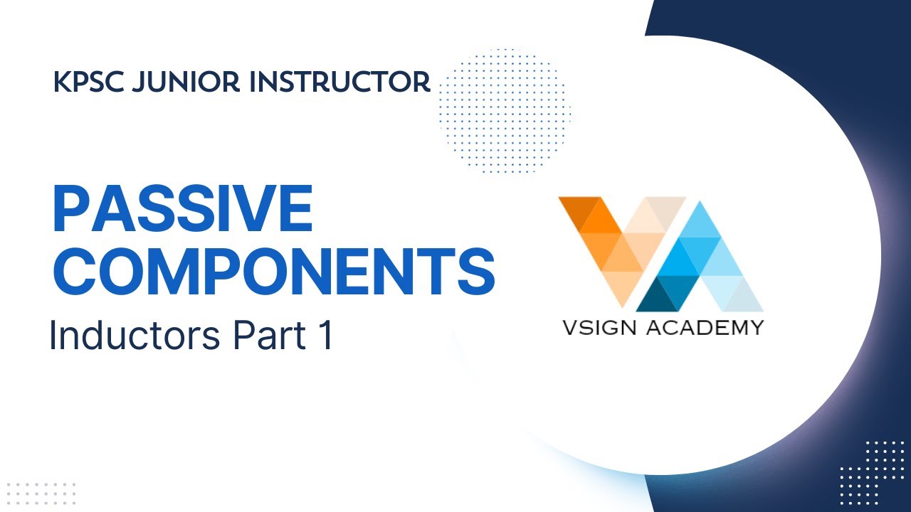 PASSIVE COMPONENTS |INDUCTORS PART 1 - YouTube