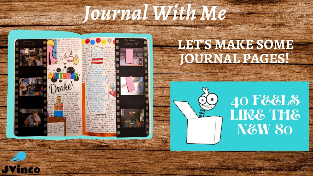 Journal With Me - 40 Feels Like the New 80 - YouTube