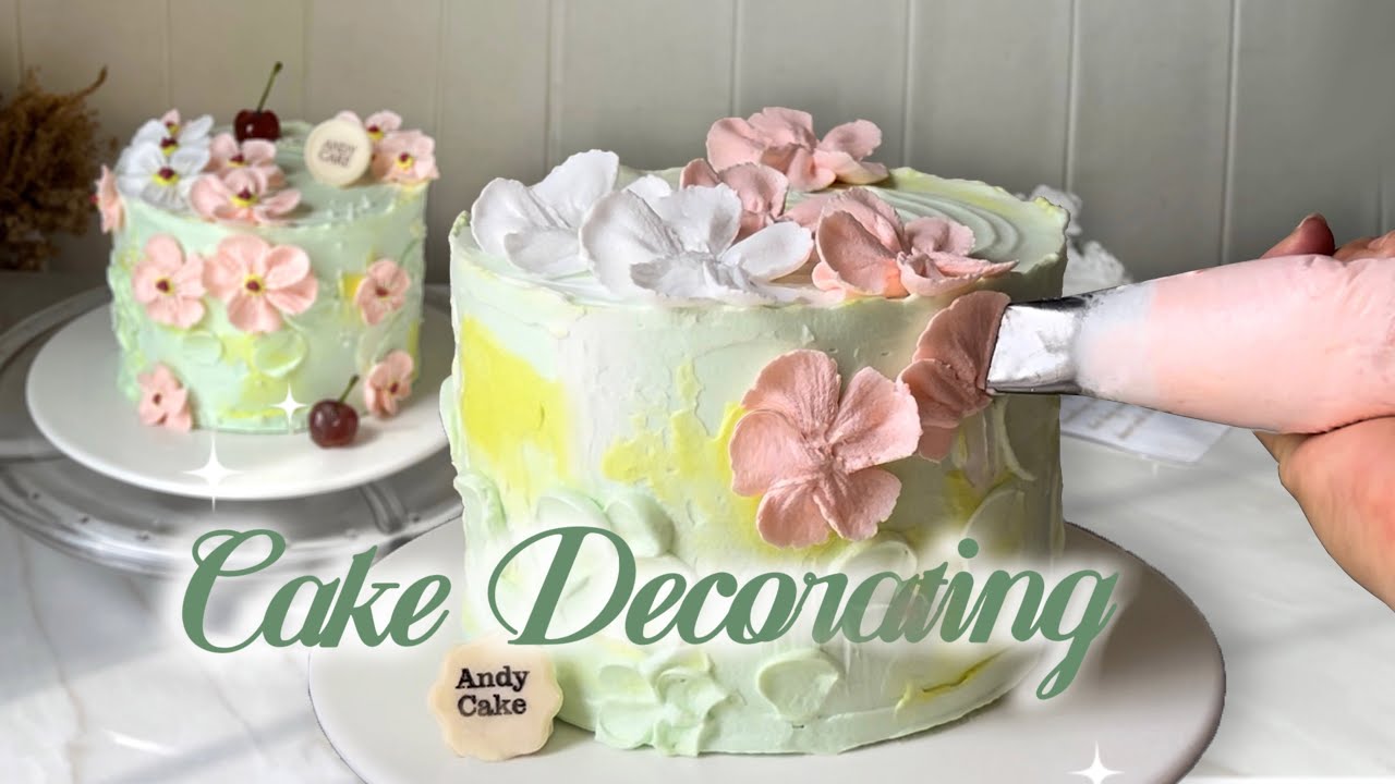 How to Decorate a Simple Flower Cake Decorating Ideas Like A Pro ...