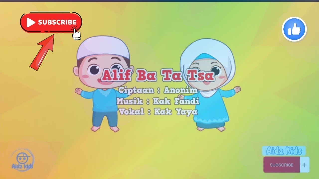 Abatasa (Alif Ba Ta Tsa) | Let's Sing Abatasa (Alif Ba Ta Tsa) - Aidz ...