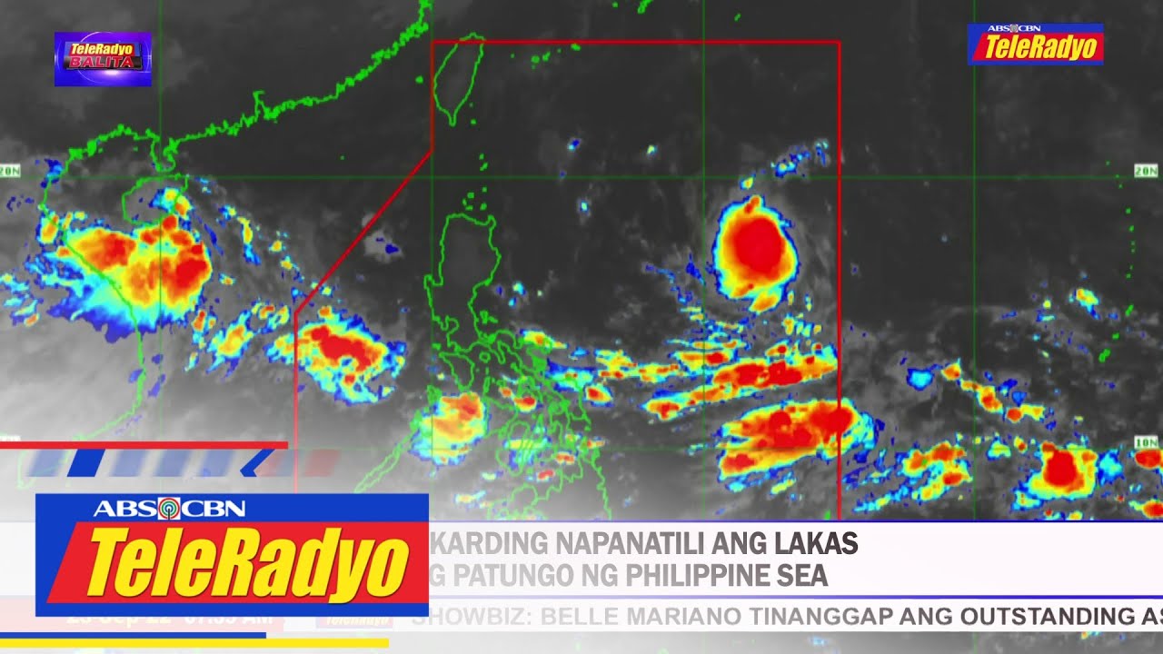 Bagyong Karding napanatili ang lakas habang patungo ng Philippine Sea ...