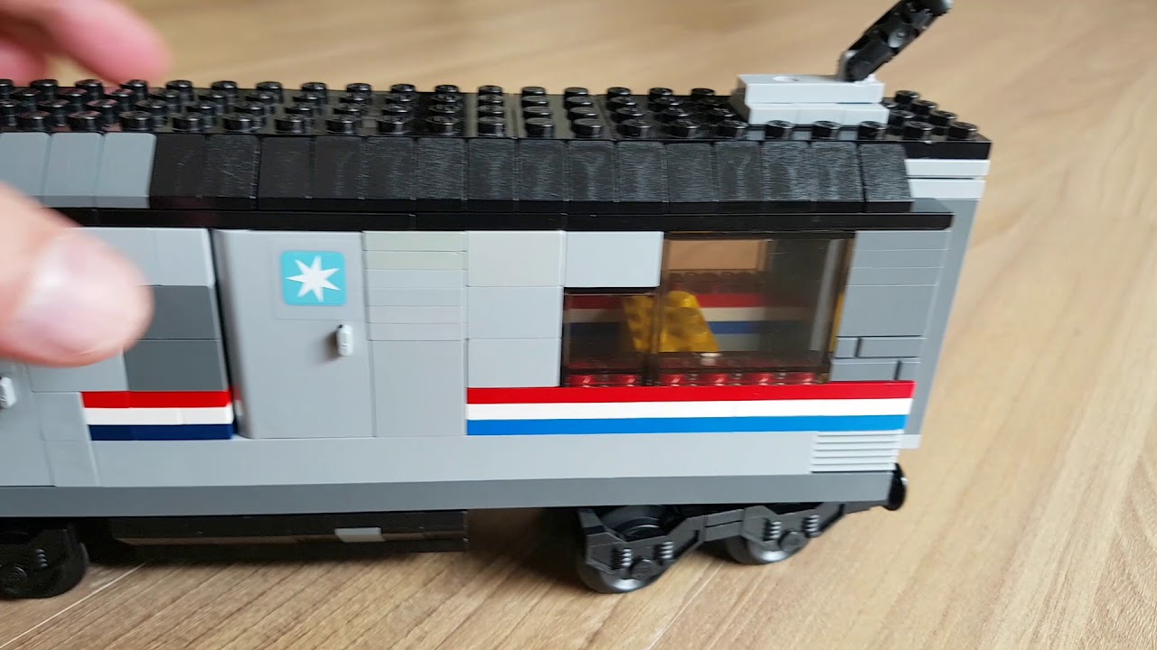 타이판키즈가 만든 레고 10001 메트로라이너 기차(TaipanKids's custom LEGO 10001 Metroliner ...