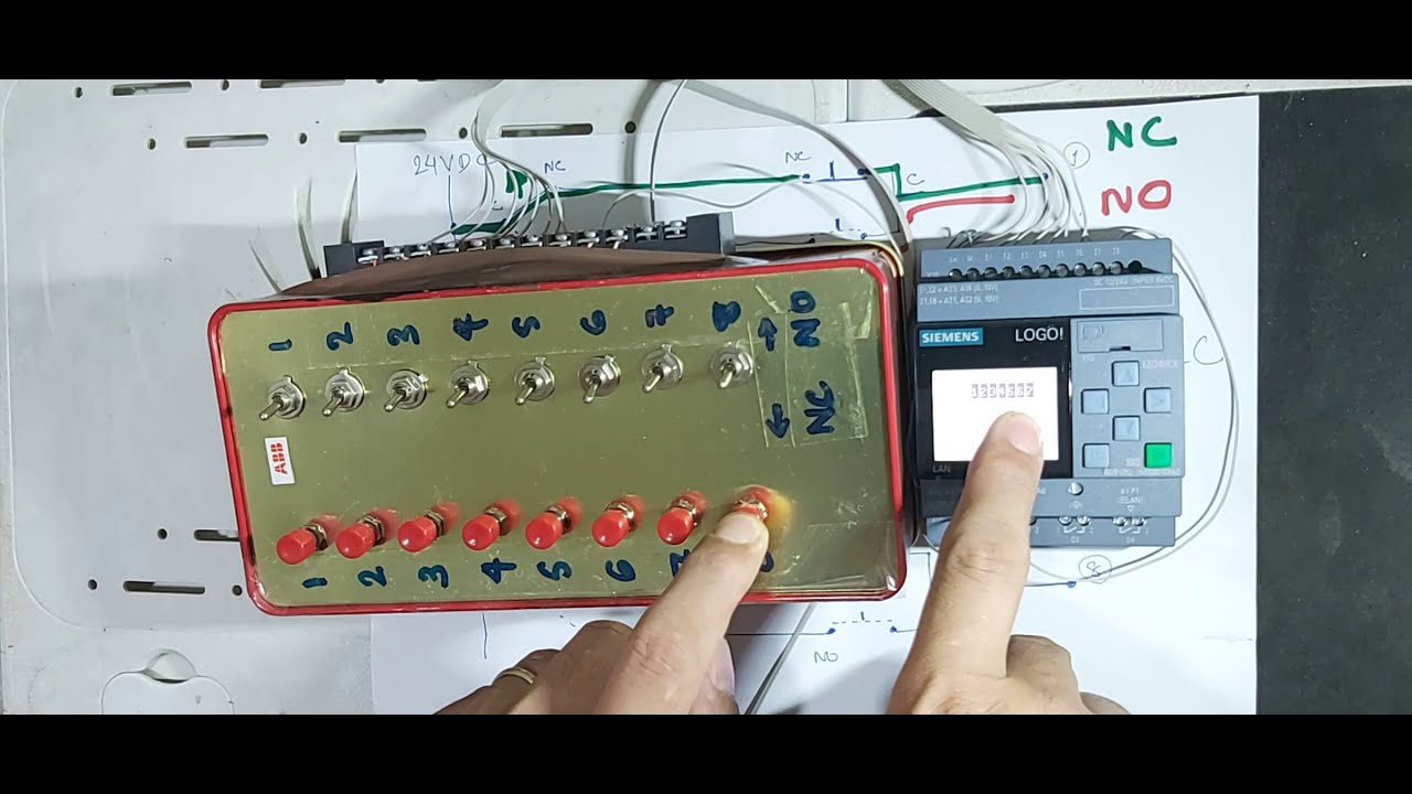How to make Digital Simulation switch for PLC. - YouTube