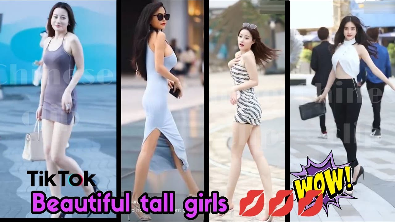 Chinese Tall Girl | Chinese drama | Chinese street models - YouTube