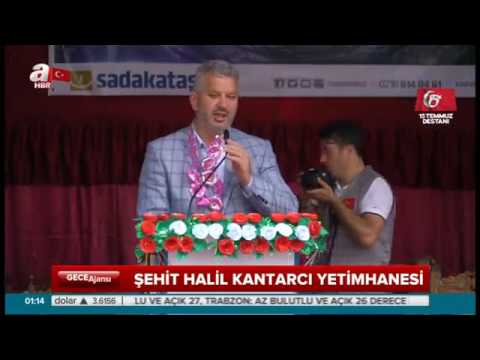 Basında Şehit Halil Kantarcı Yetimhanesi | A Haber  (Gece Kuşağı)