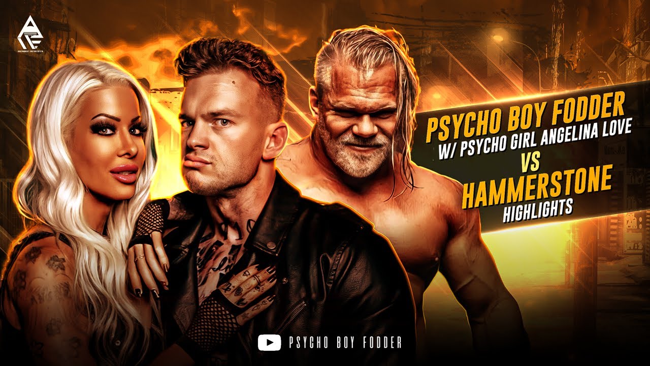 Fodder w/ Psycho Girl Angelina Love vs Alex Hammerstone | XWW Halloween ...