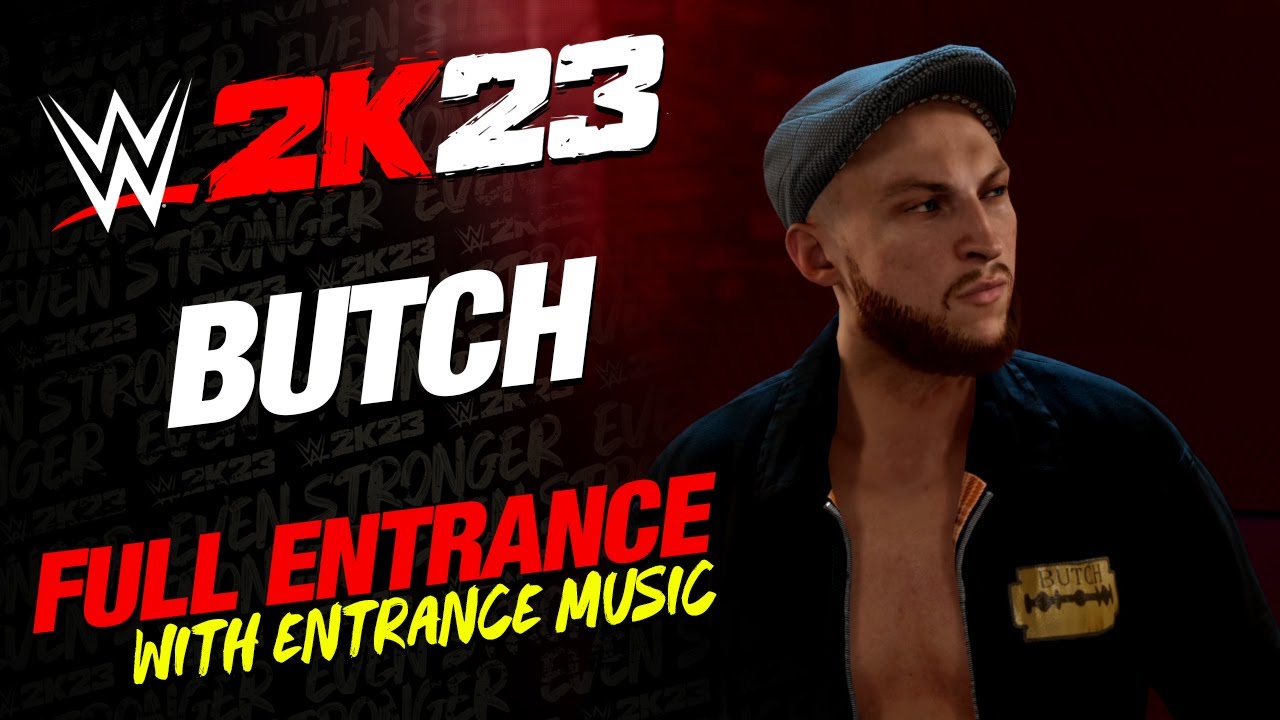 WWE 2K23 BUTCH ENTRANCE - #WWE2K23 THE BRAWLING BRUTES BUTCH FULL ...