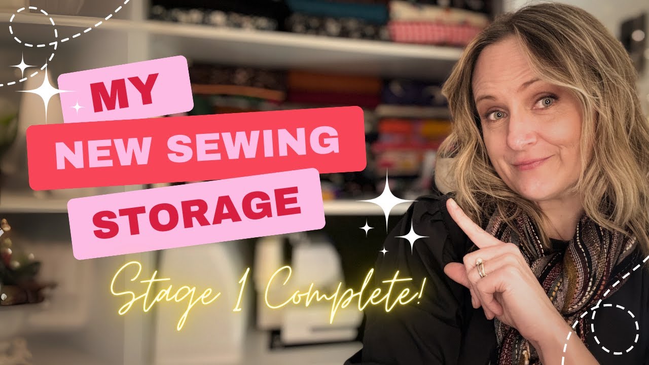 My Sewing Room MAKEOVER! The storage solutions keeping me organized ...