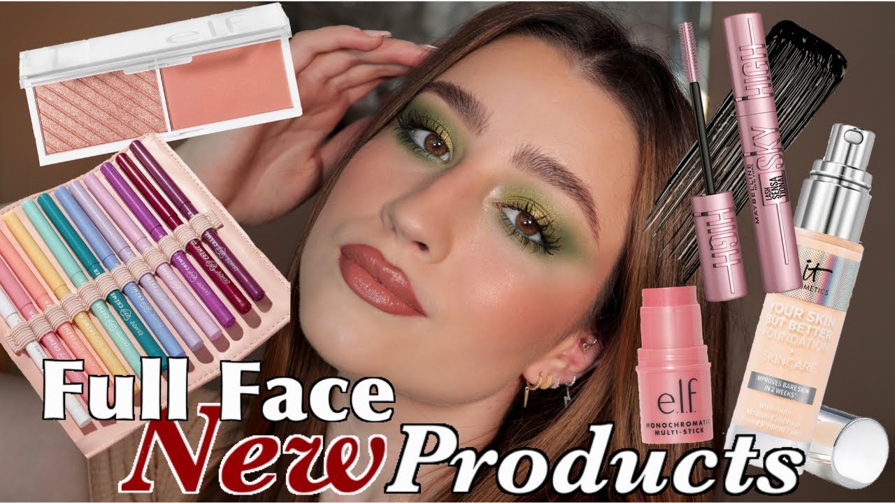 FULL FACE TESTING NEW MAKEUP!! - YouTube