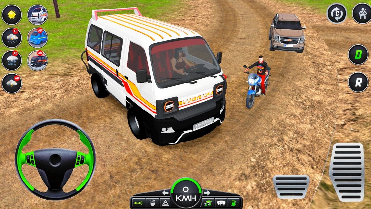 Van Driving Simulator Games 2026 - Public Minibus Realistic Offroad ...