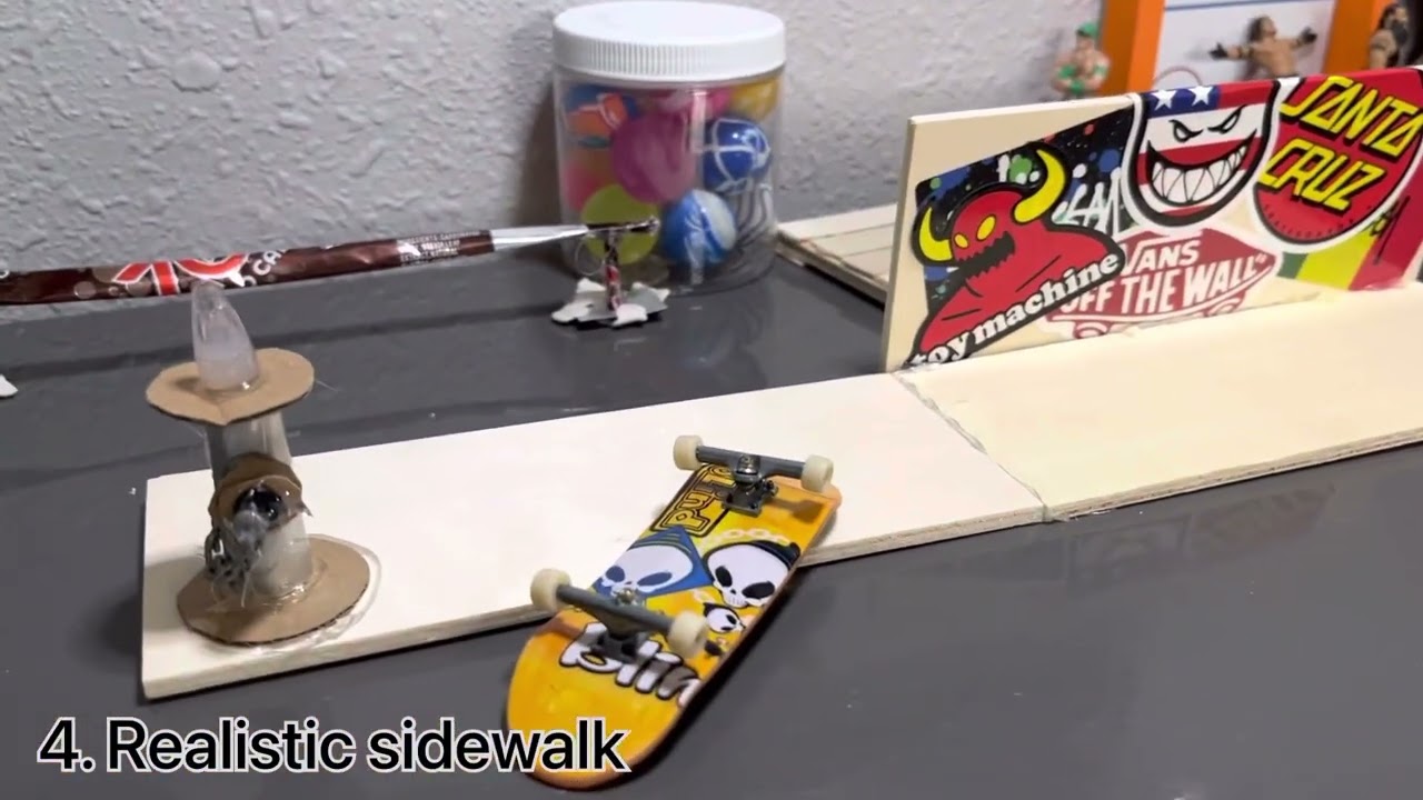 New tech deck obstacles! - YouTube