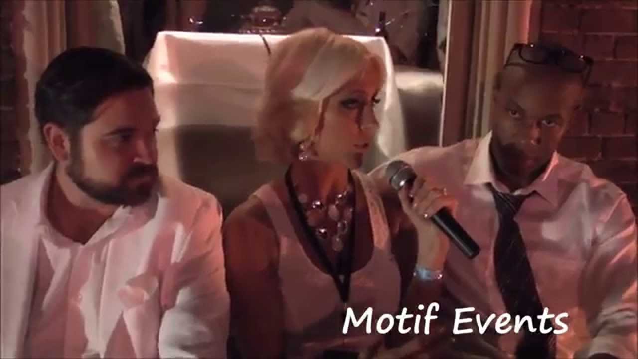 Host Danielle DeMott at the 4th Annual White Party of Motif Events ...
