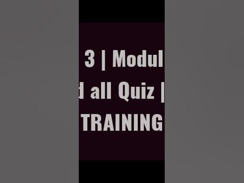 Unit 3 | Module 2 | All Answers Solved | QAED EaSTE Training Module 2 ...