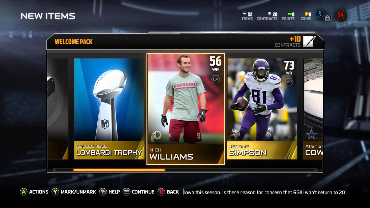 MADDEN NFL 15 - Madden Ultimate Team / MUT Creating A Team - YouTube