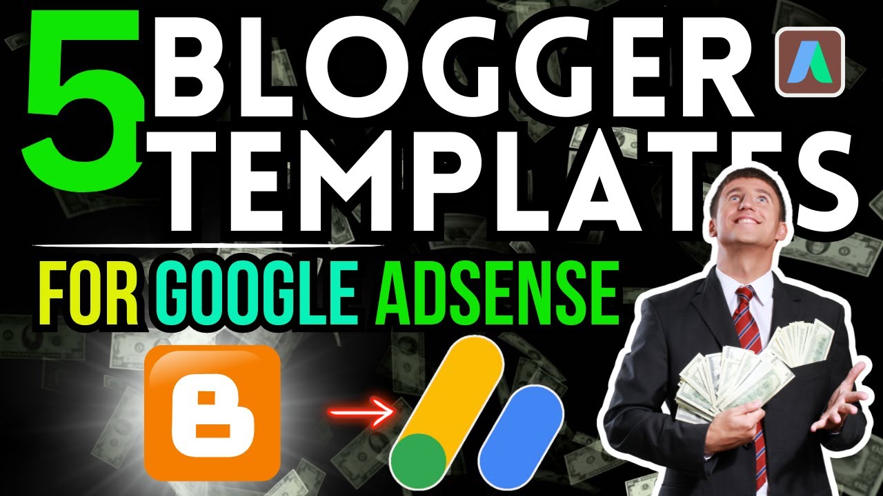 5 free blogger templates | Best blogger template for Google AdSense ...