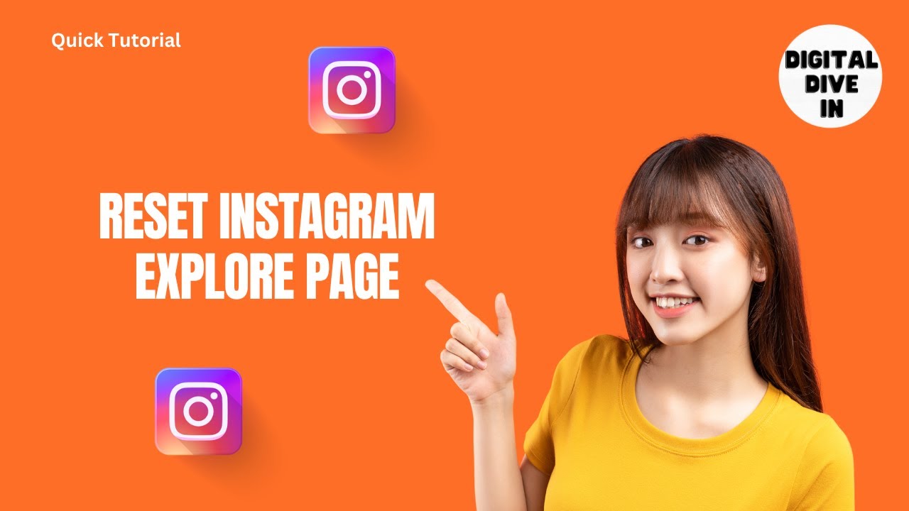 How To Reset Instagram Explore Page | Digital Dive Space Tutorial - YouTube