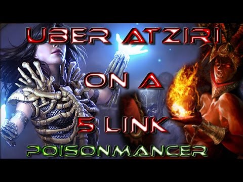 [Path of Exile 2.5] Uber Atziri on a 5 Link - Does it work ...
