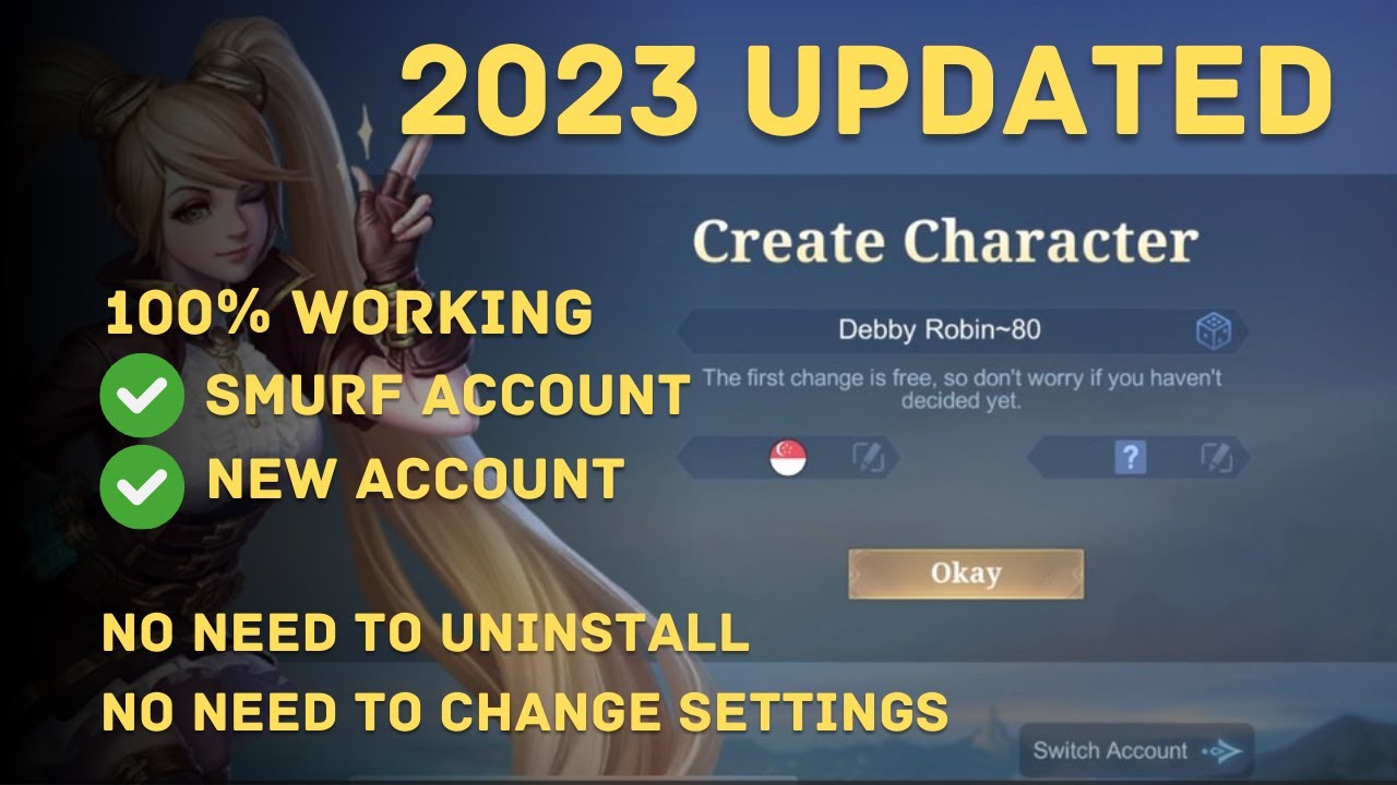 How To Create New Account / Smurf Account in 2023 (100% Working) - YouTube