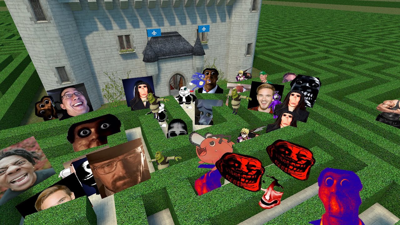 Jerma, Michael Jackson and Obunga Nextbot Gmod - YouTube
