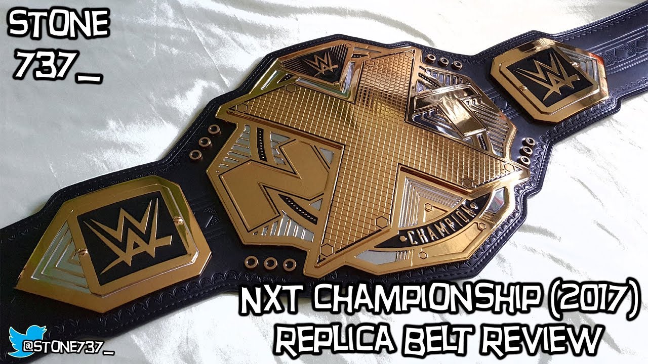 NXT Championship (2017) Replica Belt Review - YouTube