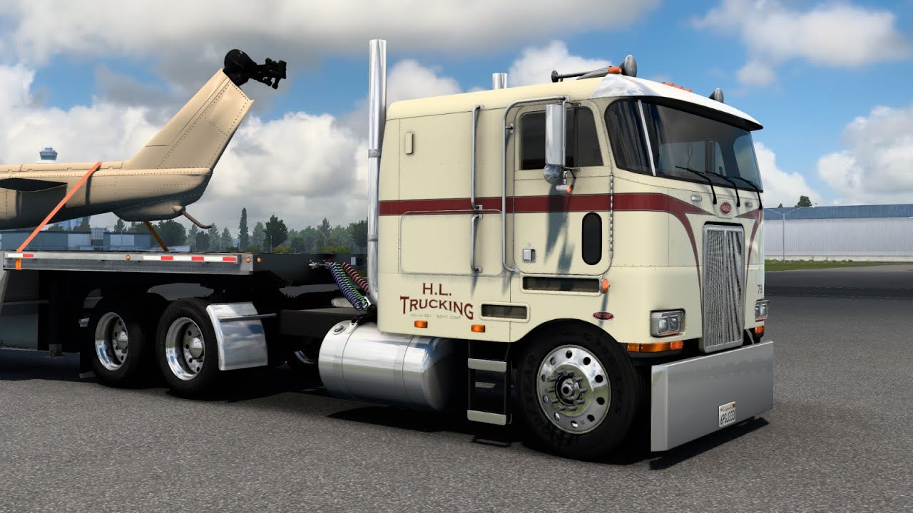 Peterbilt 362 - (Hauling Classified Military Cargo) - American Truck ...