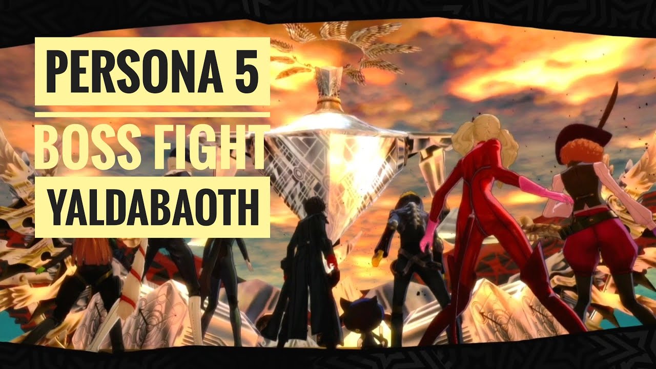 Persona 5 Royal Boss Fight - Yaldabaoth (Cutscenes only, Japanese Voice ...