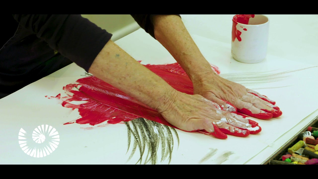 Institute of Sensorimotor Art Therapy - Guided Drawing 1 - YouTube