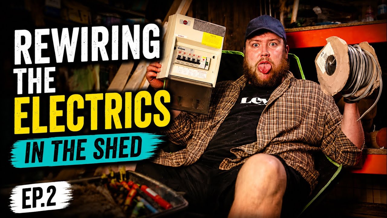 Return of the sloth - Getting the shed ready for the Subaru ep.2 - YouTube