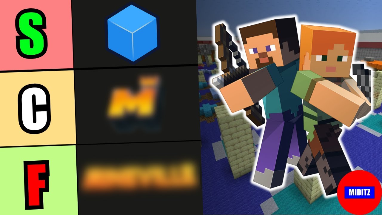 Ranking Every Featured Minecraft Bedrock Edition Server - YouTube