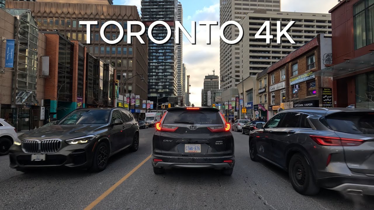 Driving Downtown - Toronto Main Street - Canada 4K - YouTube