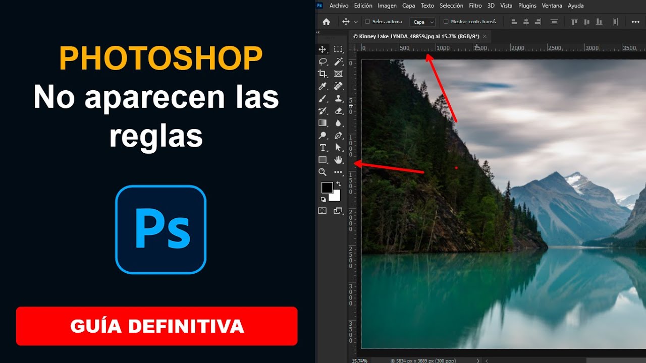 💚Mostrar reglas Photoshop 2023 * Trucos Photoshop * - YouTube