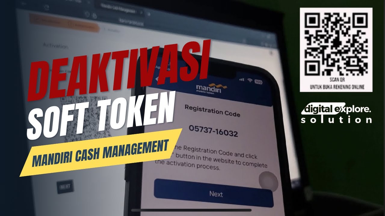 CARA DEAKTIVASI SOFT TOKEN MCM 2.0 | Deaktivasi Soft Token Mandiri Cash Managent 2.0 - YouTube
