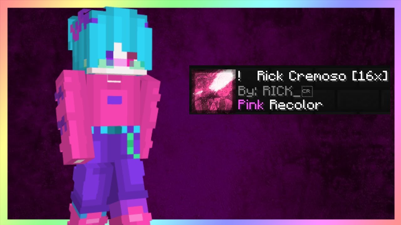 Melhor Textura para PvP RICK CREMOSO 16x - YouTube