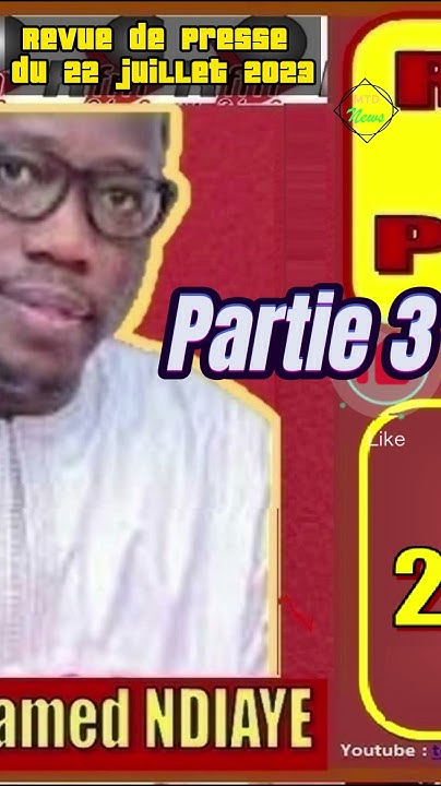 Short Revue De Presse Wolof Rfm Du Lundi 24 Juillet 2023 Avec Mamadou