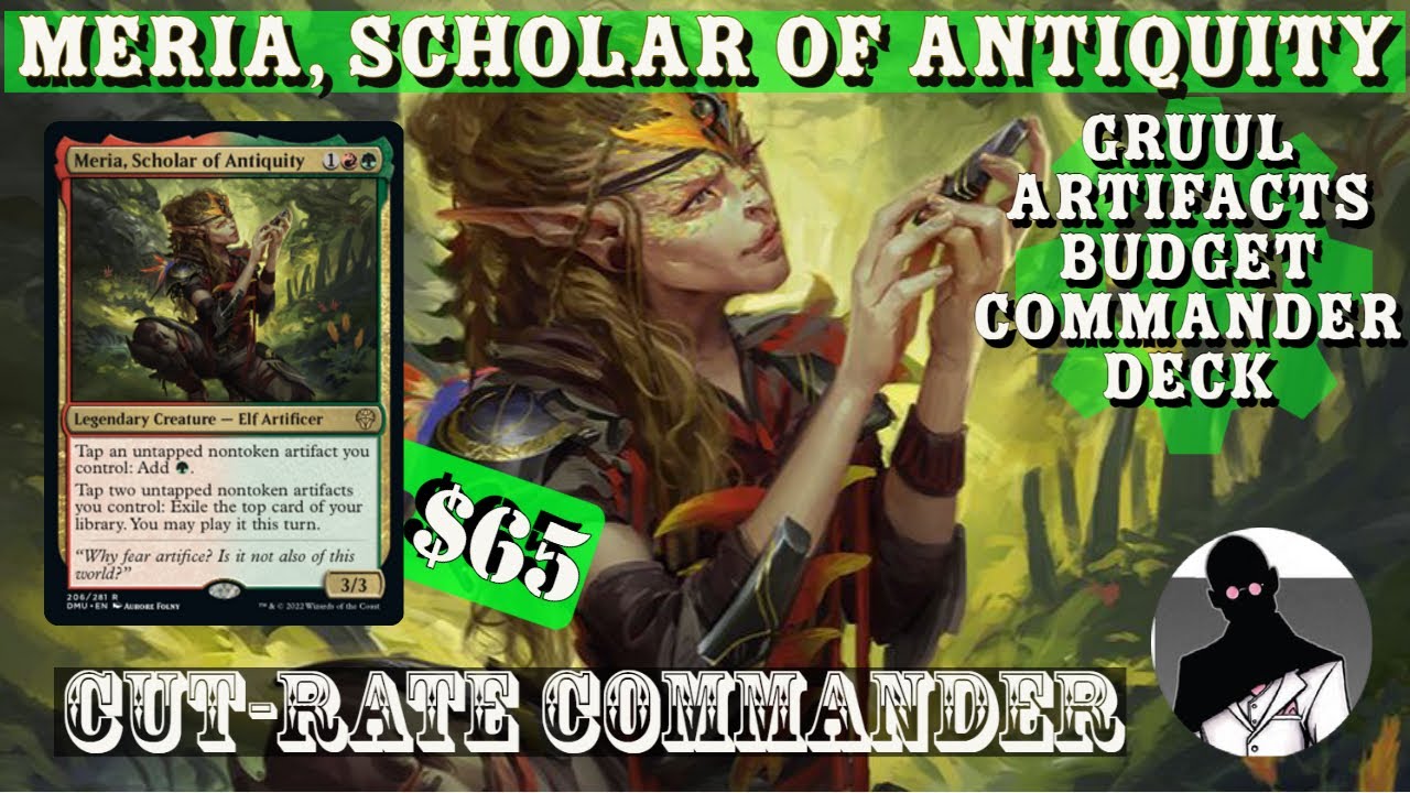 Meria Scholar of Antiquity | Gruul Artifacts | Commander | EDH | MTG ...