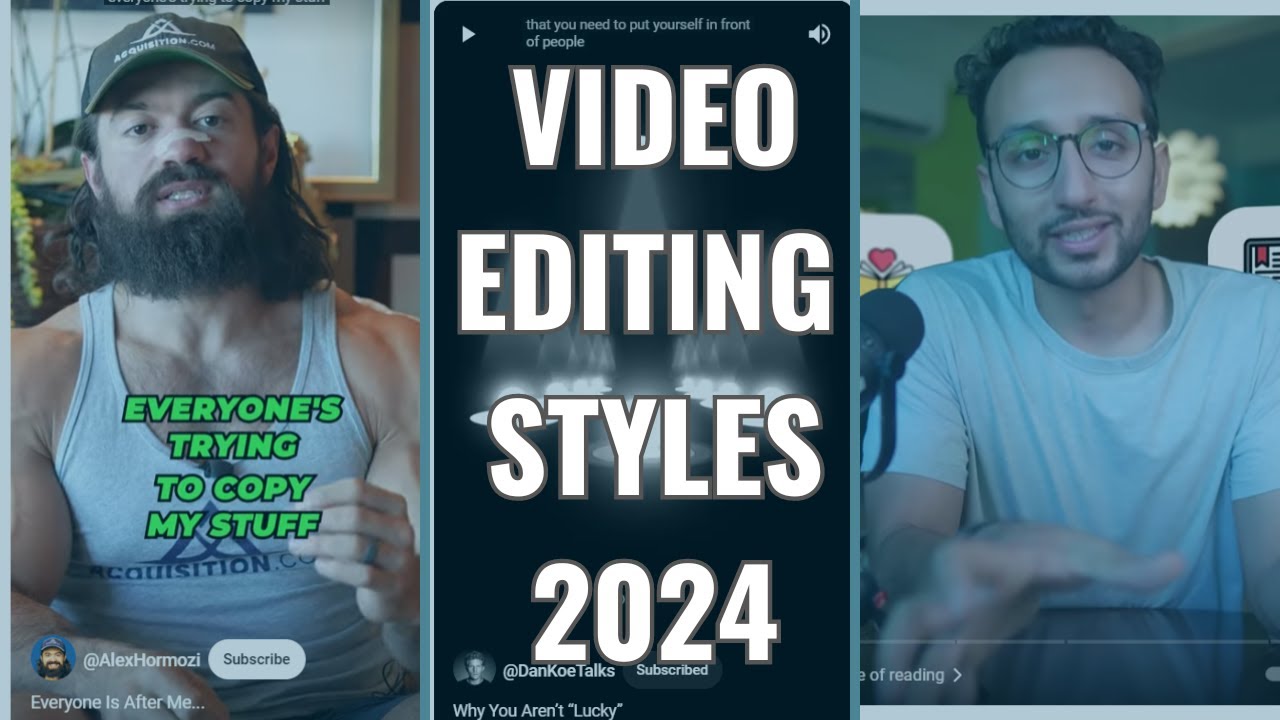 Most popular video editing styles for businesses in 2024 - YouTube