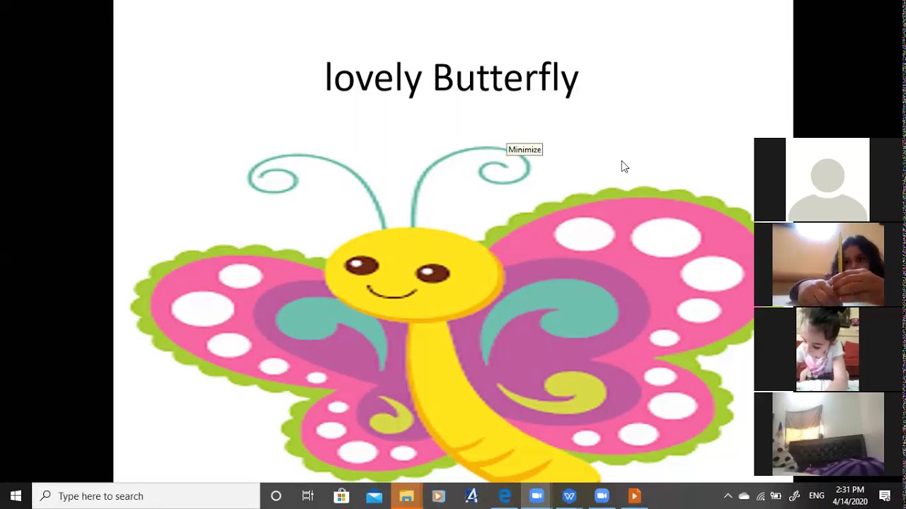 KG3-G Math Counting Skip by 5 part 2 & Science (Butterfly life cycle ...