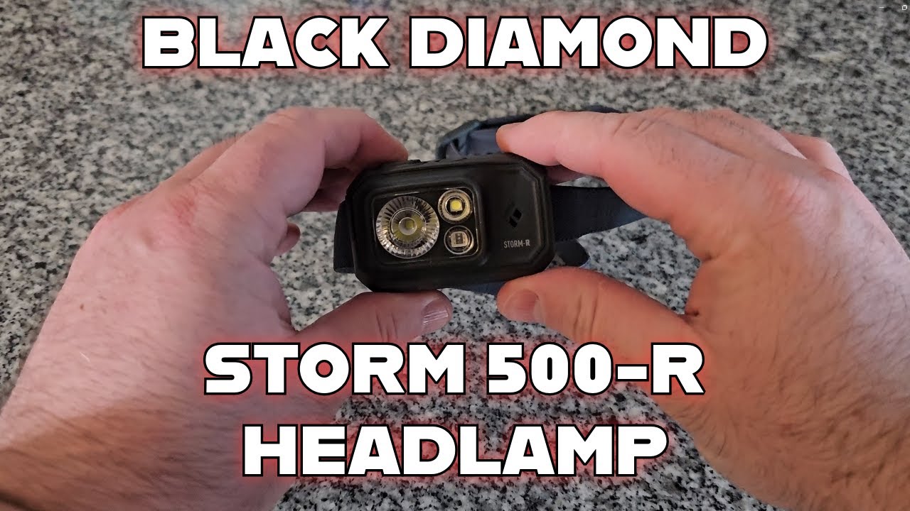 Every Black Diamond Storm 500 Headlamp Setting - YouTube