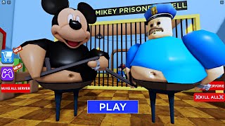 🐭MICKEY MOUSE BARRY'S PRISON RUN! NEW OBBY Full GAMEPL... | Doovi