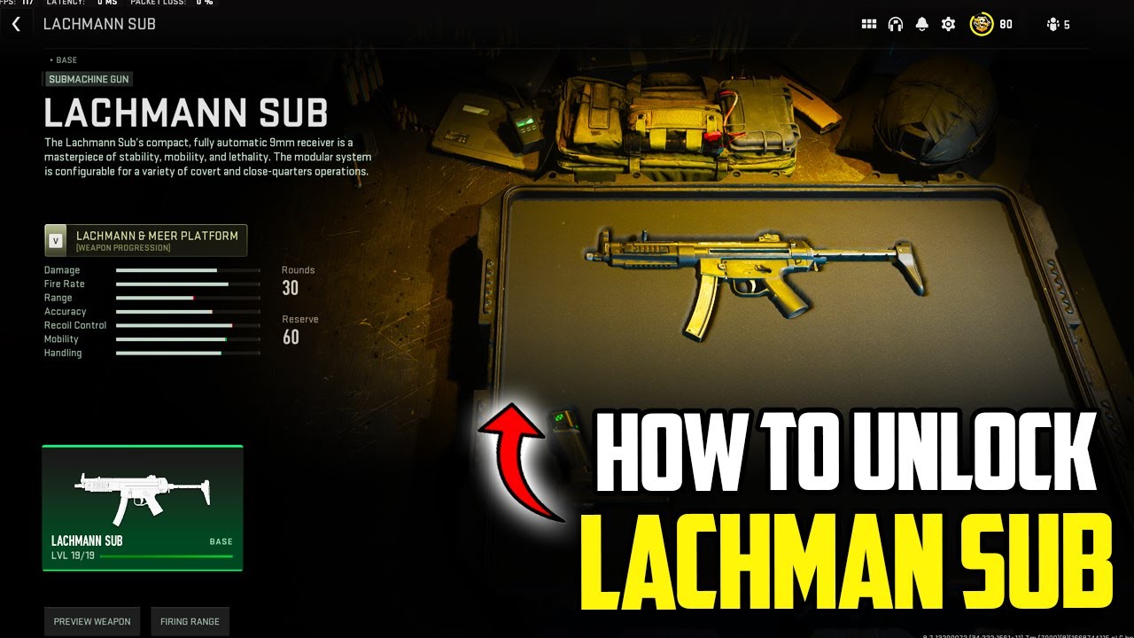 How to unlock LACHMANN SUB on MW2 and WARZONE (MW2 LACHMANN SUB ...