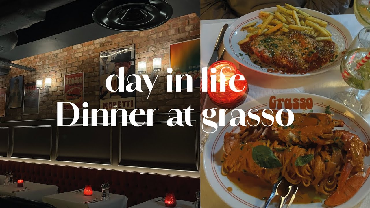 London living: eating at Grasso soho & exploring Hoxton - YouTube