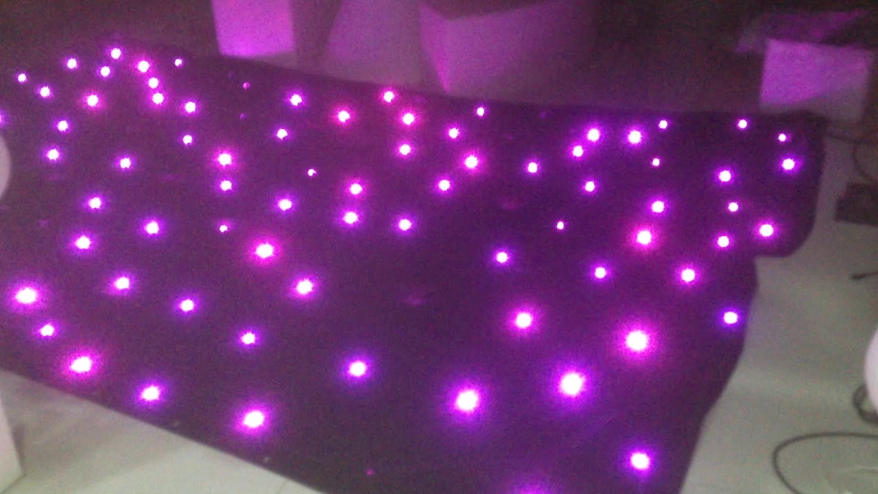 3 in 1 led starry backdrop cloth - YouTube