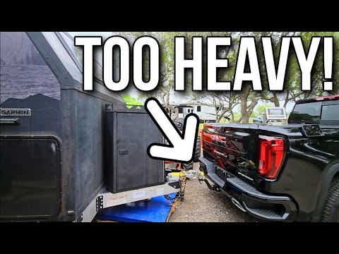 All New Palomino PAUSE Overland RV is HEAVY! See the tongue weight ...