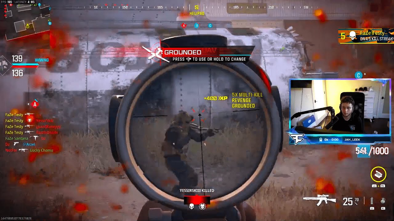 FAZE TESTY GOES CRAZY WITH A SNIPER IN MW3... 😲 - YouTube