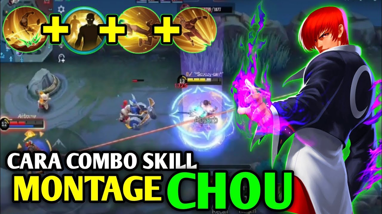 HIGHTLIGHT Gameplay ! CHOU MONTAGE. Tutorial Chou Montage. Cara Montage ...