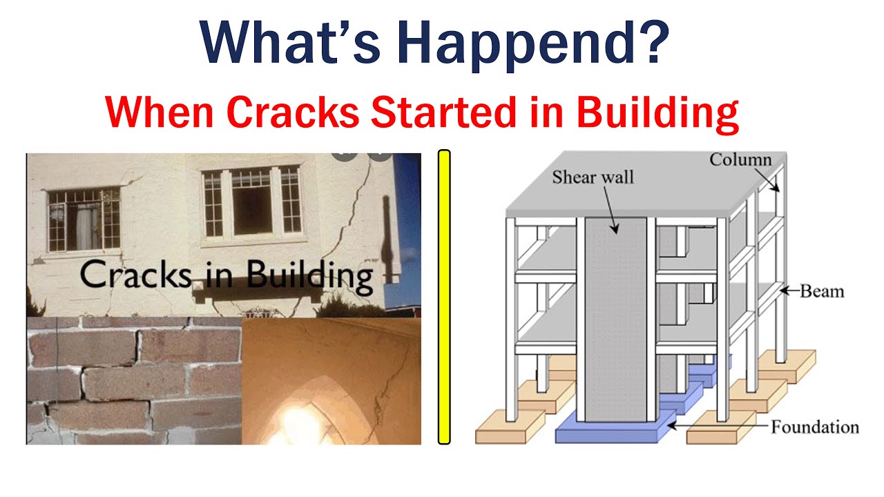 What's Happened? When Cracks Started in Building | Cracks in RCC ...