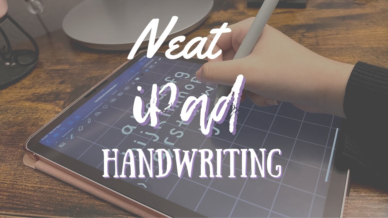 Tips for neat and aesthetic iPad handwriting - YouTube