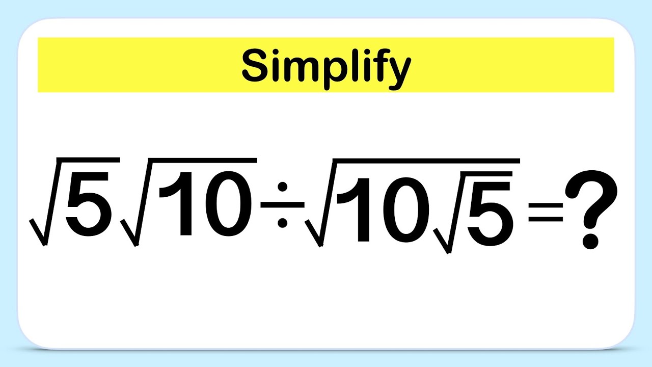 Simple PEMDAS/BODMAS MATH Simplification - YouTube